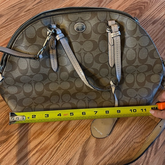 Coach | Bags | Coach Tan Crossbody Bag | Poshmark